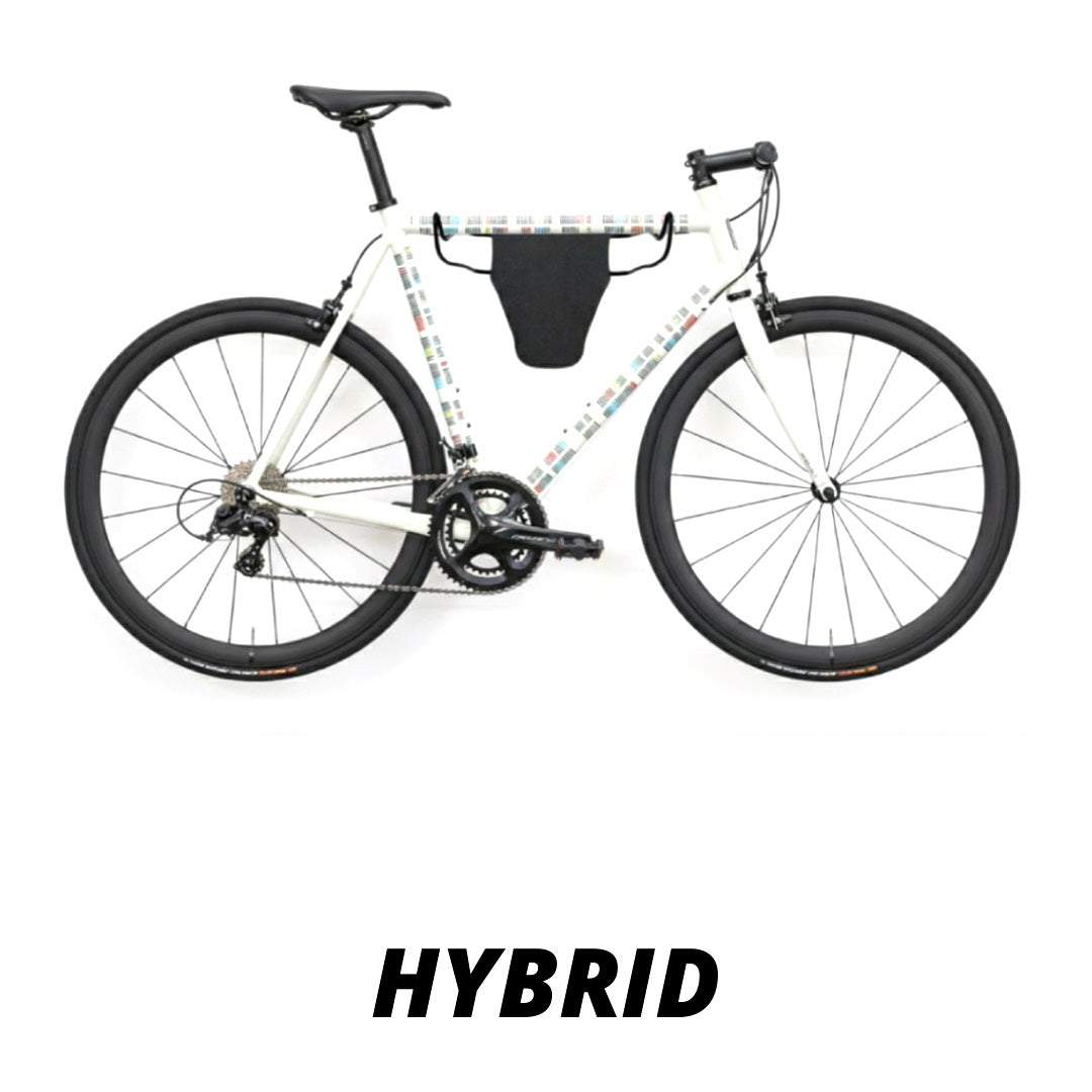 Home Bike Rack - Bull Horn Bicycle Storage made in UK by Trophy